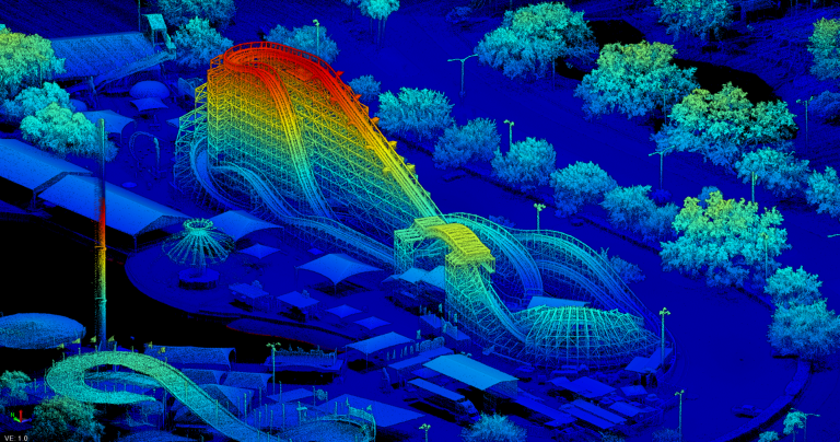 Fun Spot Mine Blower LiDAR Flight - KPM Franklin
