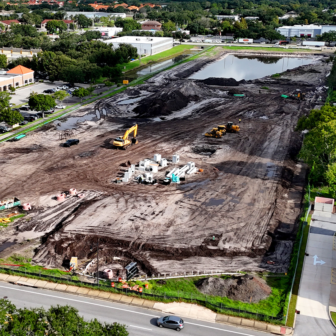 Drainage Site Plan Updates Obsolete Sanitary Line - KPM Franklin